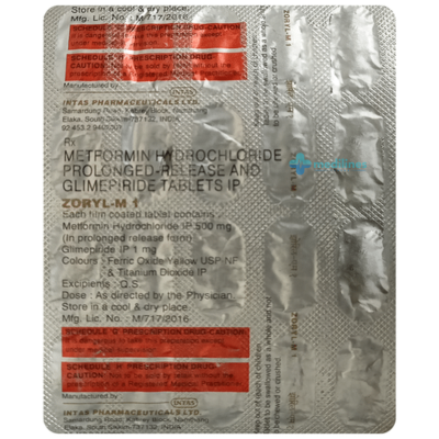 Medilines Pharma - Zoryl-M 1 Tablet PR